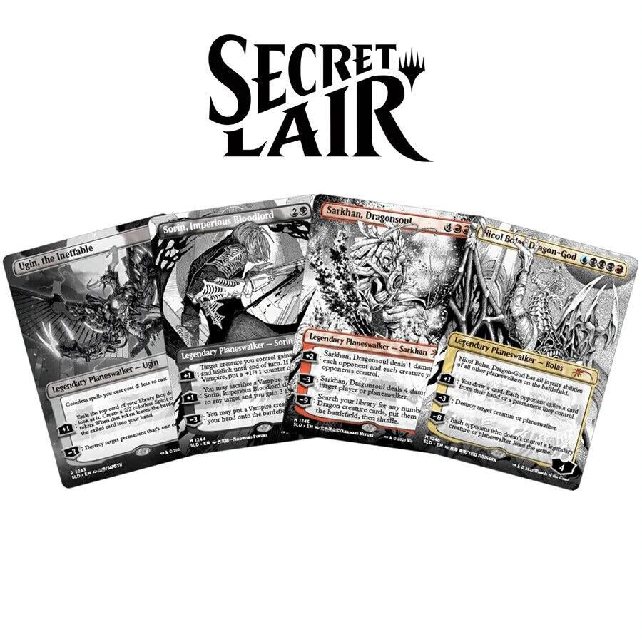 More Borderless Planeswalkers - Secret Lair Drop – Victory Road Collections